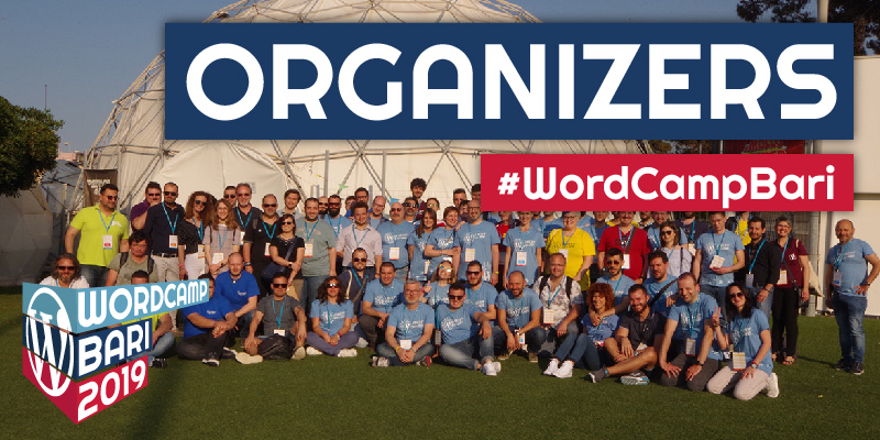 Organizzatori – WordCamp Bari 2019